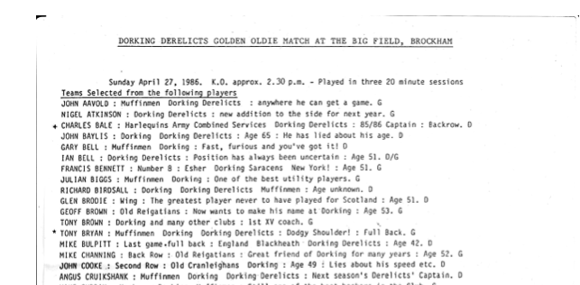 4. The Most Golden Of Oldies – The Derelicts Reports